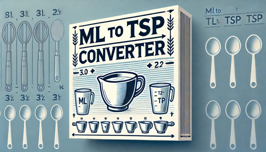 5 ml to tsp